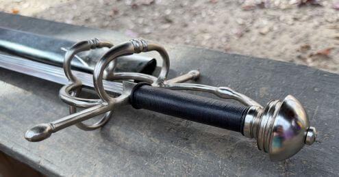 Sidesword With Complex Hilt - Renaissance Cut & Thrust – Kingdom Of Arms