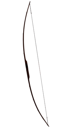 Bamboo Backed Hickory Longbow 72" - Medieval Hunting Longbow ...